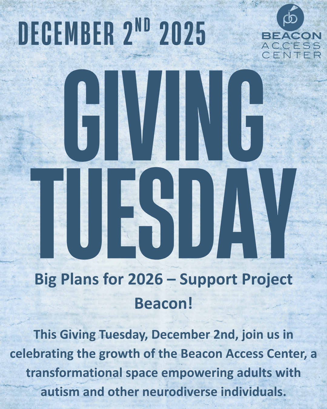 Project Beacon - Transformational Adult Autism Services